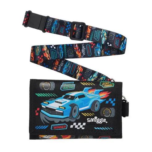 Smiggle | Lanyard Wallet【Cars Truck Jeep】｜Black | Kids Purse | Birthday ...