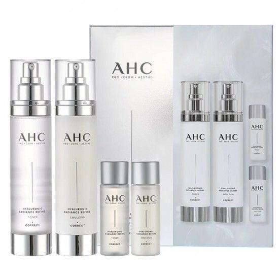 AHC | 神仙水兩件套(2024版) (水100ml+30ml,乳100ml+30ml) | HKTVmall 香港最大網購平台