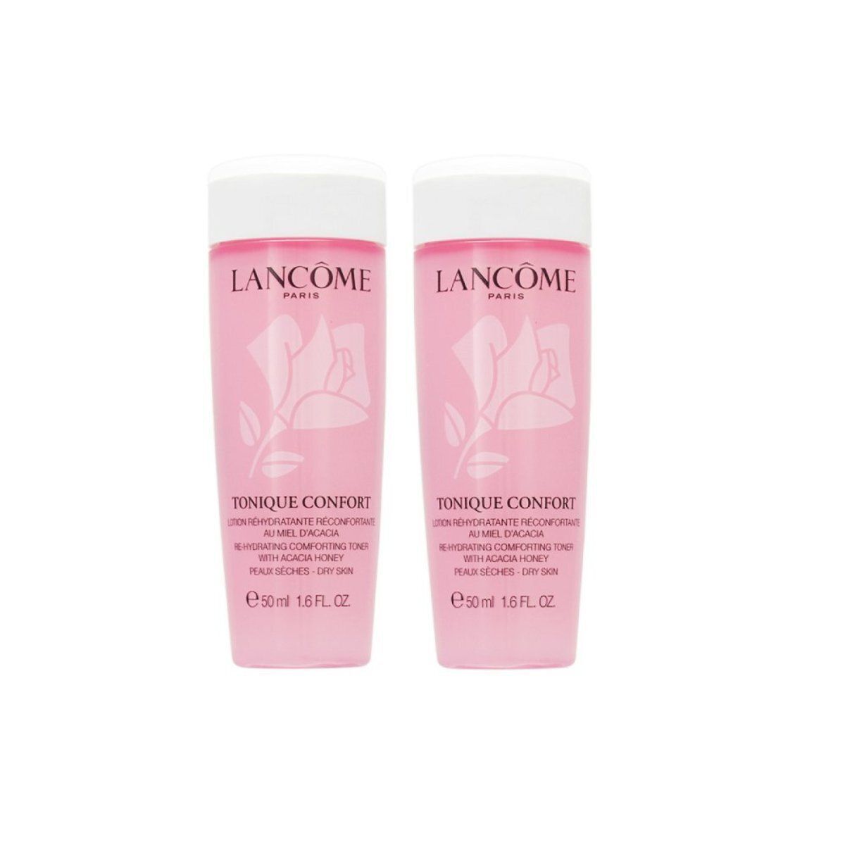 LANCÔME | LANCÔME - 粉水 溫和補濕水 蘭蔻玫瑰柔顏爽膚水 50ml（2個裝) EXP:2025/12/30 | HKTVmall 香港最大網購平台