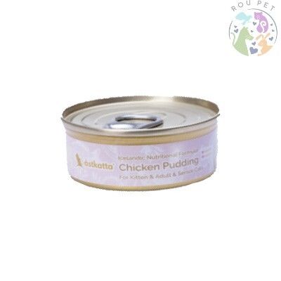 ástkatta | ASTKATTA cat canned pudding can pure chicken 40g cat canned ...