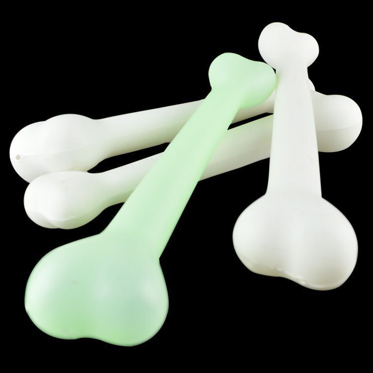 HOME LIVING | Plastic Bone Prop (Neon Green) Halloween Dog Bone ...