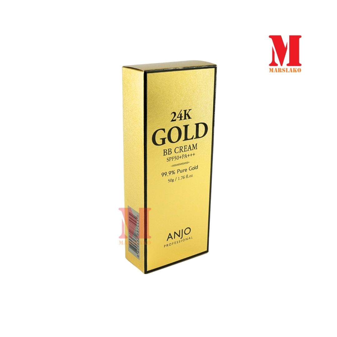ANJO | (50g) 24K黃金BB霜 SPF50+ PA+++ [此日期前使用: 2027年1月4日] [平行進口] | HKTVmall 香港最大網購平台