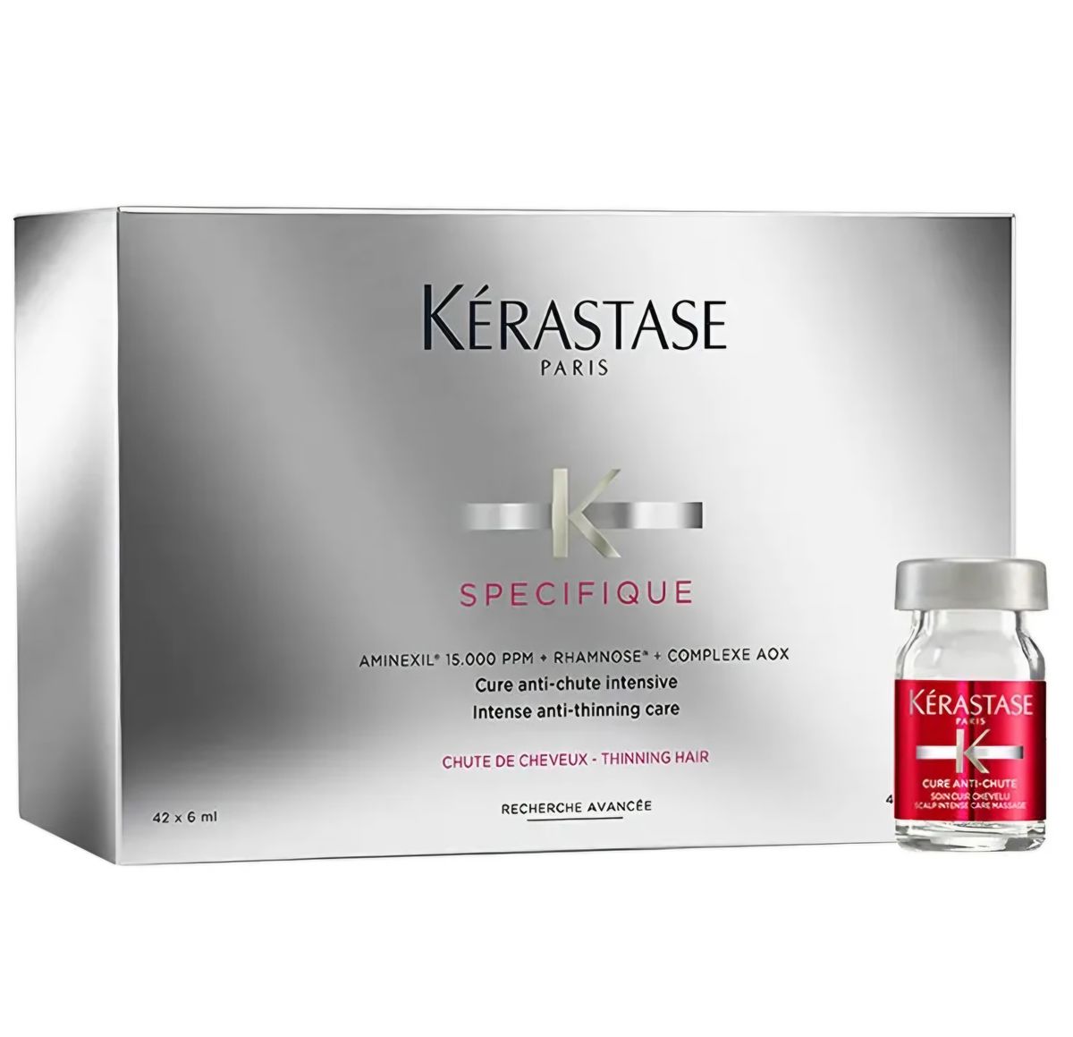 KÉRASTASE | 卡詩 亞美尼斯活髮精華套裝紅安瓶精華液固發防掉髮護髮舒緩維穩頭皮修護生髮42支*6ml(平行進口) | HKTVmall 香港最大網購平台
