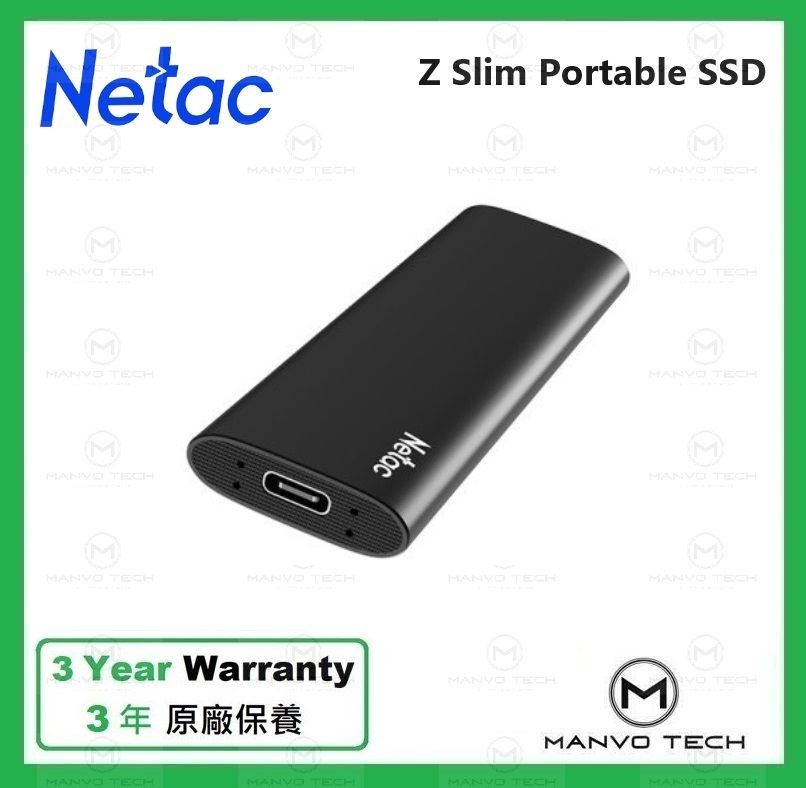 Netac | Z SLIM Portable 1TB SSD 外置 固態 硬盤 | 儲存容量 : 1TB | HKTVmall 香港最大網購平台