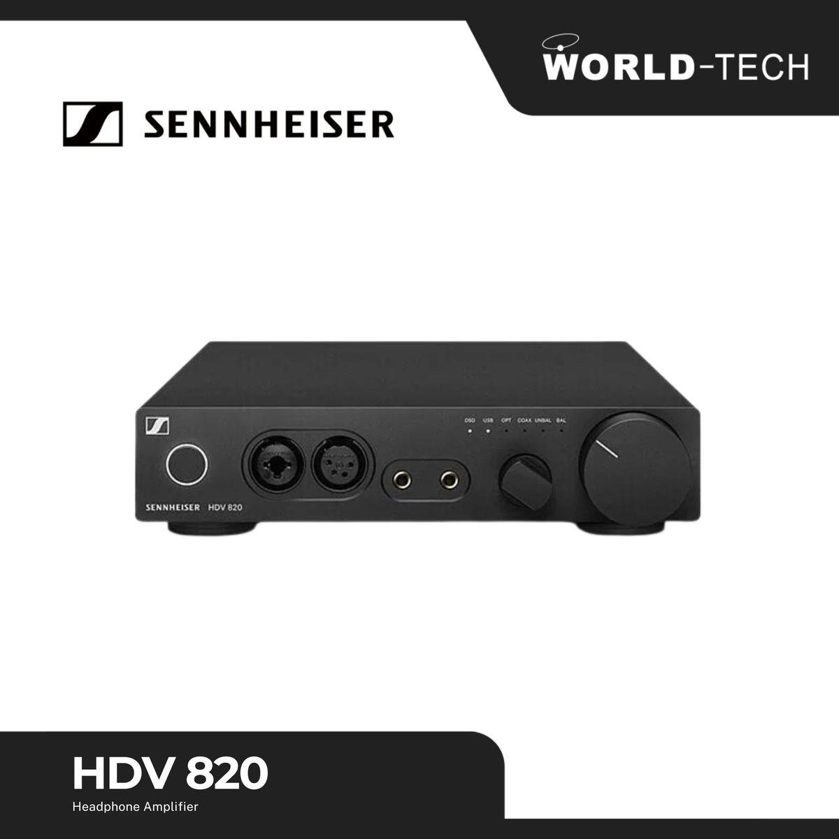 SENNHEISER | 森海塞爾 HDV 820 耳機放大器 黑色 原裝行貨 兩年保養 | HKTVmall 香港最大網購平台