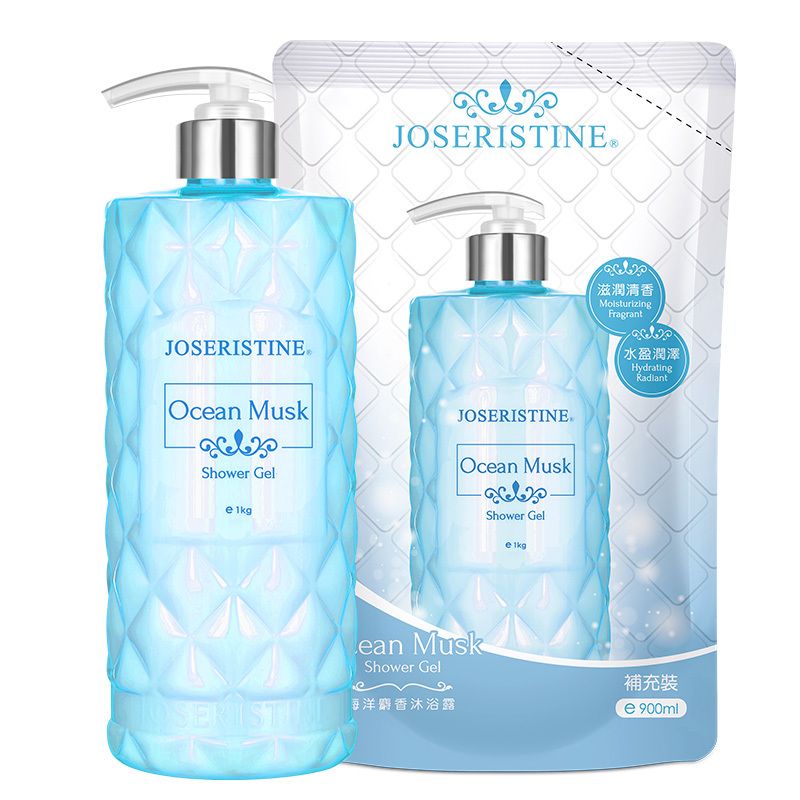 JOSERISTINE | [1+1 Pack Bundle] Ocean Musk Shower Gel (1000ml + 900ml) | HKTVmall The Largest HK ...