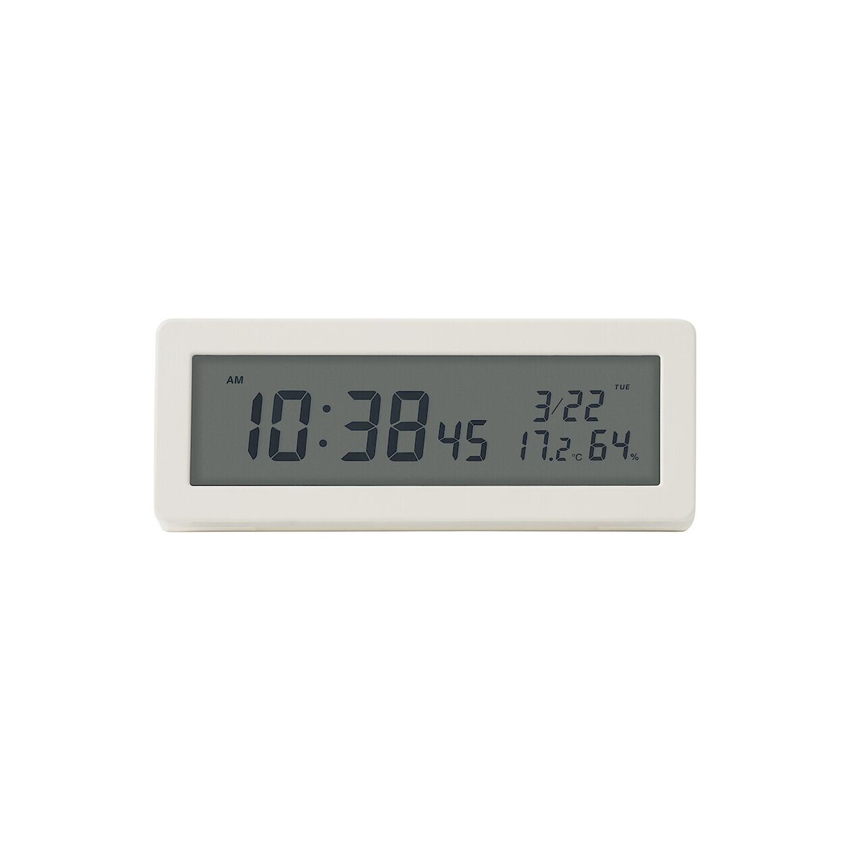 MUJI | Digital Clock With Loud Alarm - White | HKTVmall The Largest HK ...