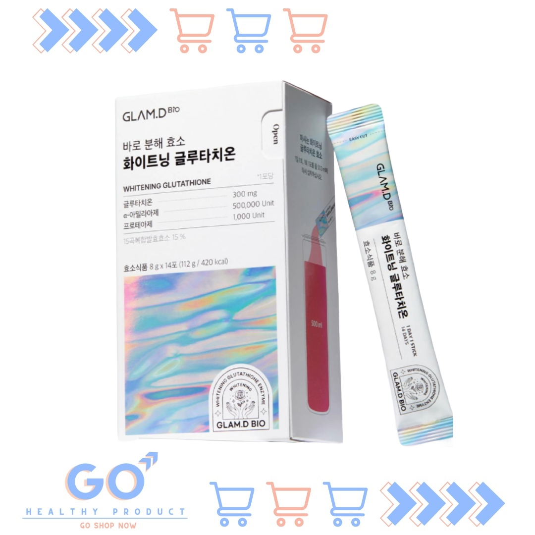 GLAM.D | 黃桃極速分解酵素(美白穀胱甘肽) (8gx14包) | HKTVmall 香港最大網購平台