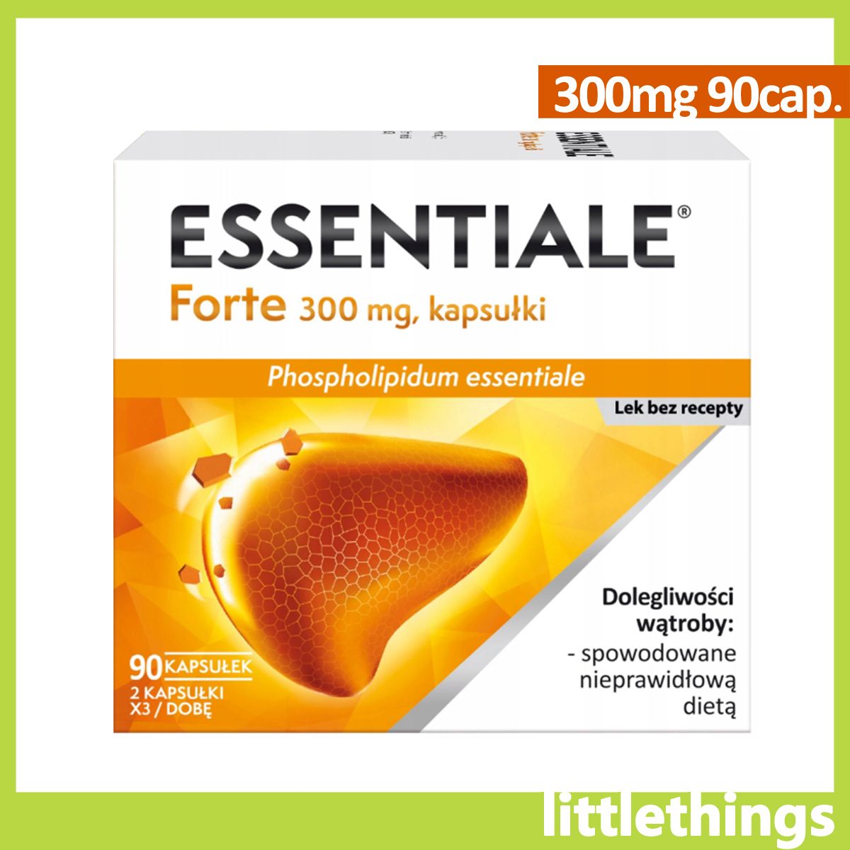 ESSENTIALE | Essentiale EPL 300mg 90粒裝 (EXP 2027年) 肝內磷脂 健肝護肝 ...