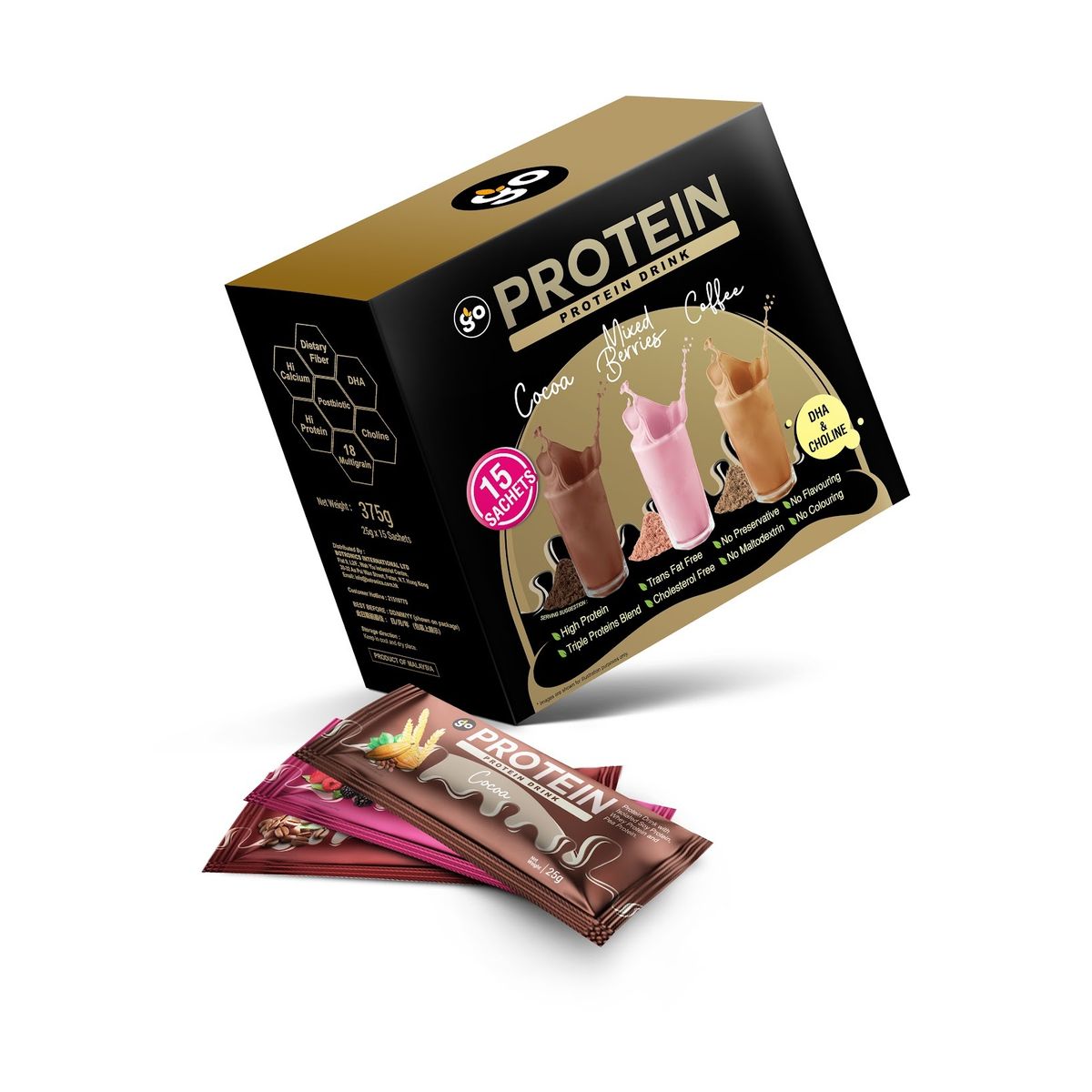go PROTEIN | 混合味蛋白飲 | HKTVmall 香港最大網購平台