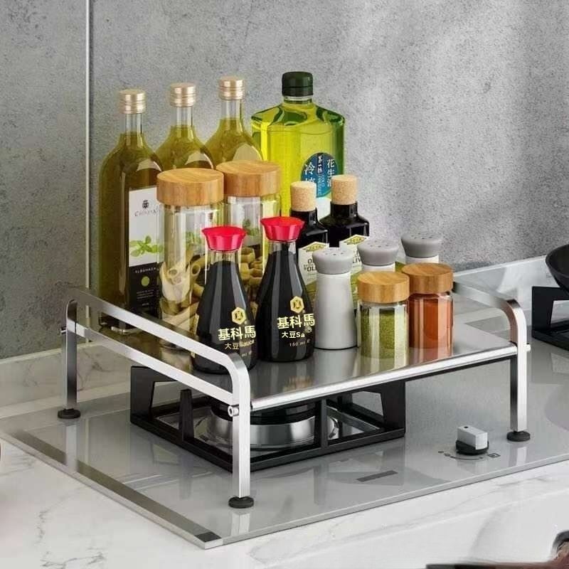 Others | Stainless Steel Induction Cooker Stand and Storage Rack ...