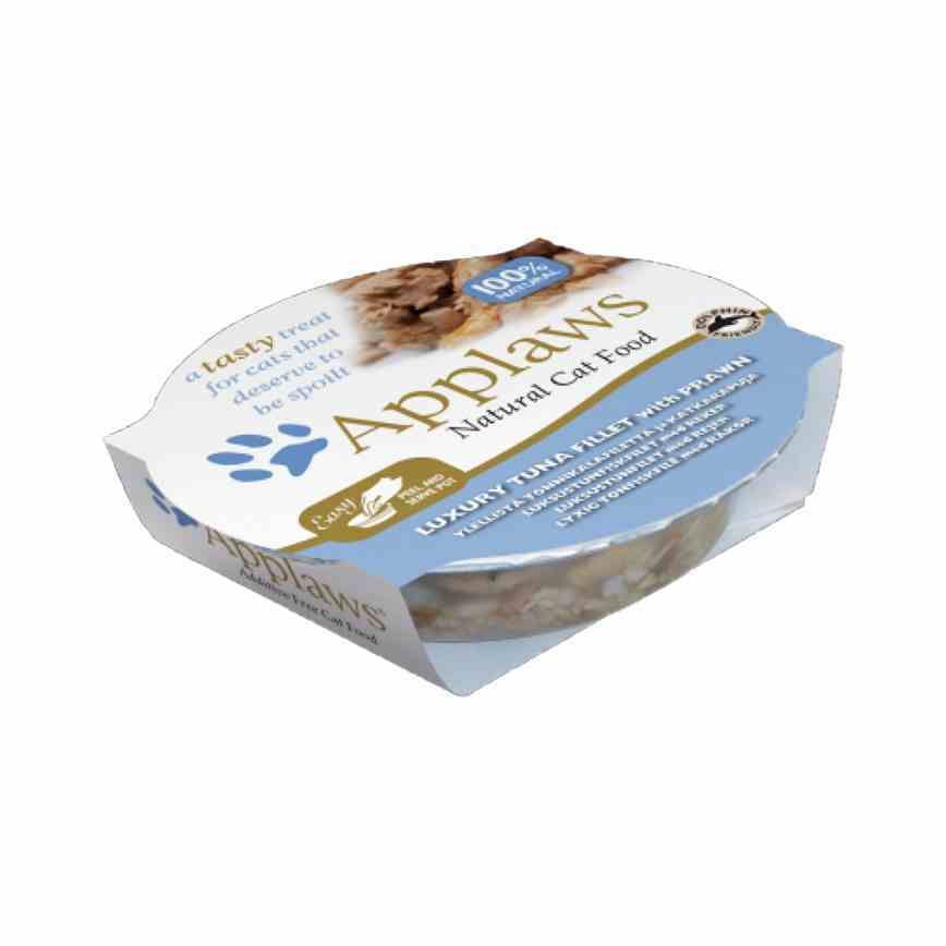 Applaws | Applaws 貓罐頭 Cat Pot 肉湯系列 吞拿魚及蝦 Tuna Fillet with Prawn 60g ...