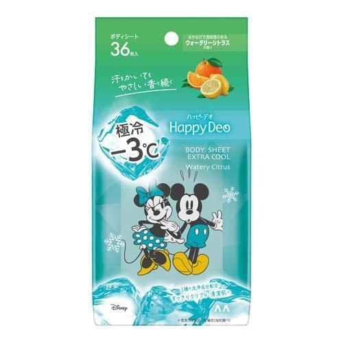 曼丹 | 超降溫! Happy Deo 身體貼 超冷感 水潤 柑橘香味(36片) (日本製) | HKTVmall 香港最大網購平台
