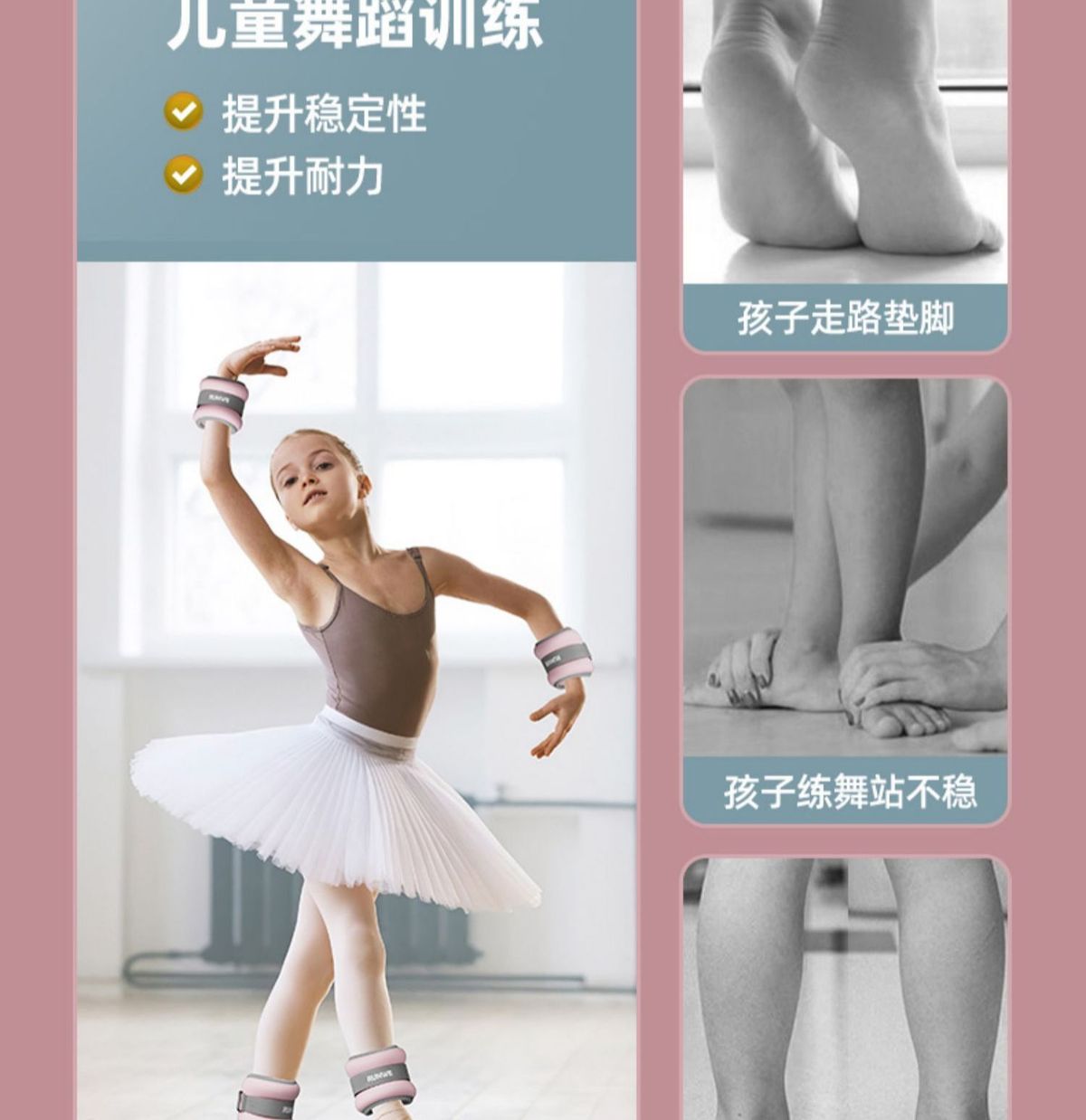 全城熱賣 | (Starry Gray 1.5kg) Sandbag leggings weights Ankle straps ...