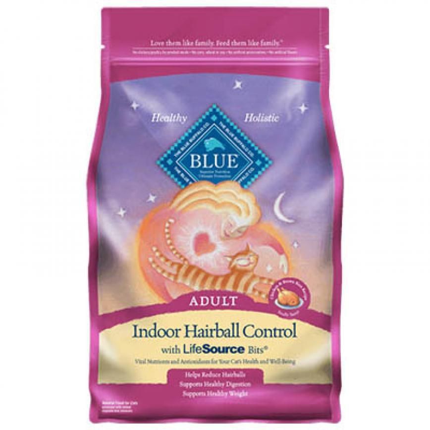 BLUE BUFFALO | BLUE BUFFALO 貓糧 藍爵 室內毛球雞肉糙米配方 7lb #貓乾糧 #成貓糧 #cat food #全 ...