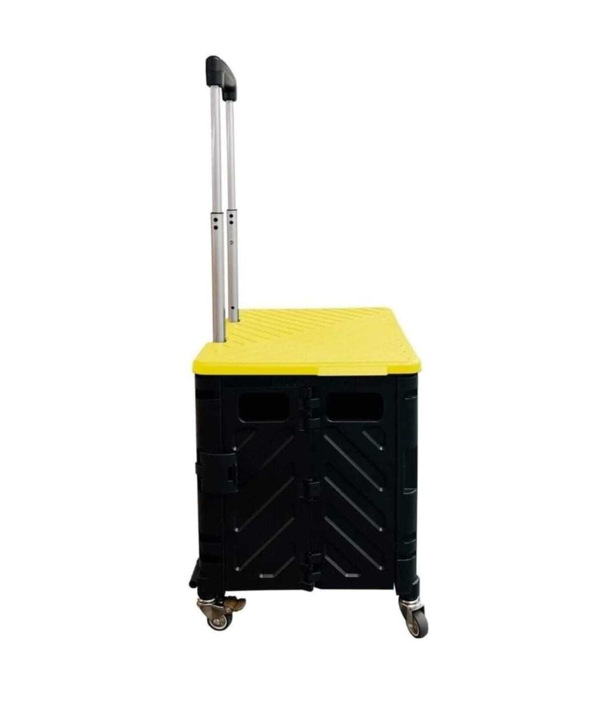 Tokyo Yen | CLAD Folding hand-pulled shopping cart (black -with four ...