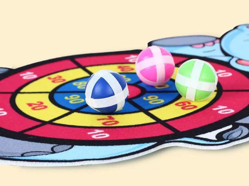 Others | Children's Dart Target Sticky Ball Throwing Target ...