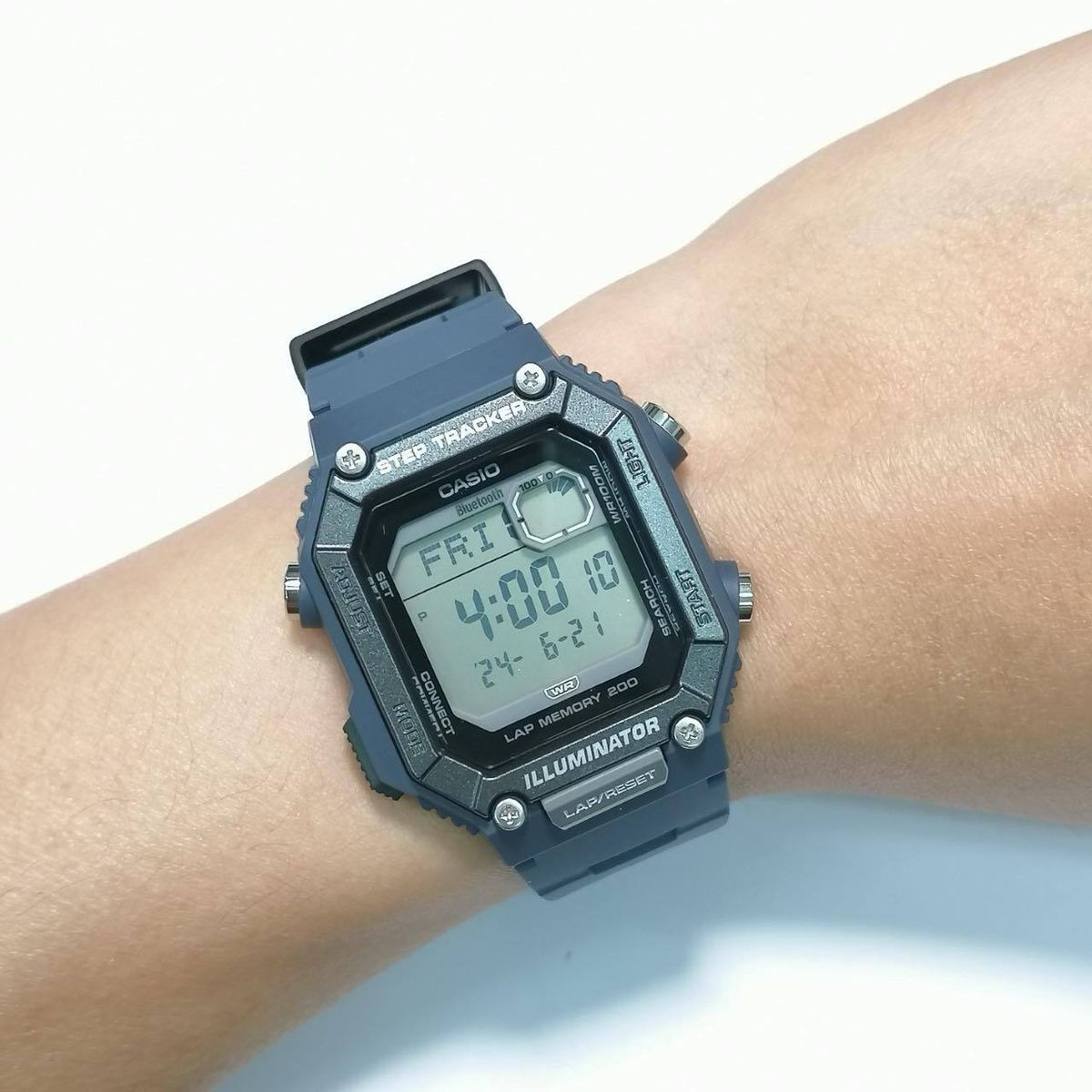 Casio | CASIO WS WSB1000 WS-B1000 WS-B1000-2 WS-B1000-2A Blue Black ...