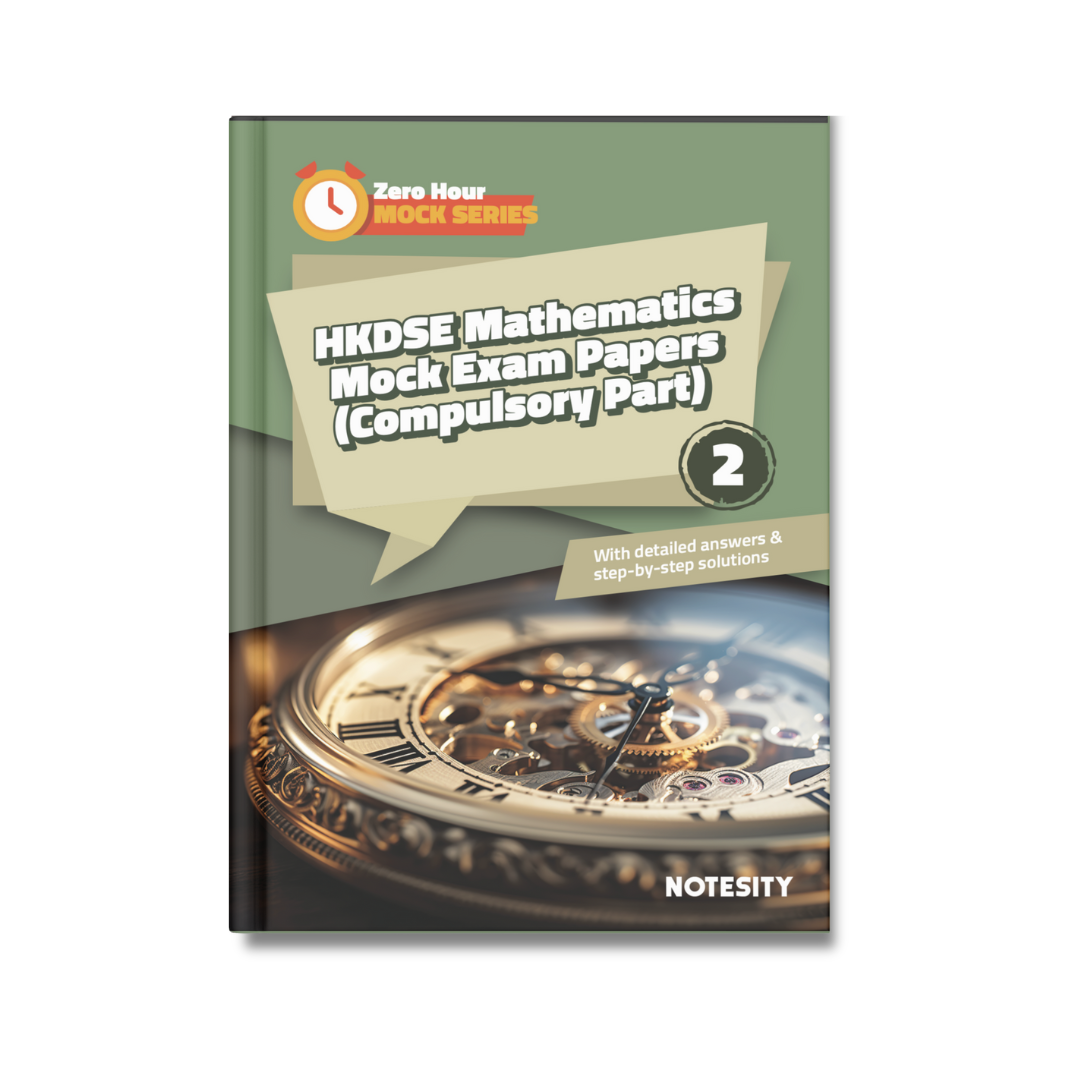 NOTESITY | Zero Hour Mock Series - HKDSE Mathematics Mock Exam Papers ...