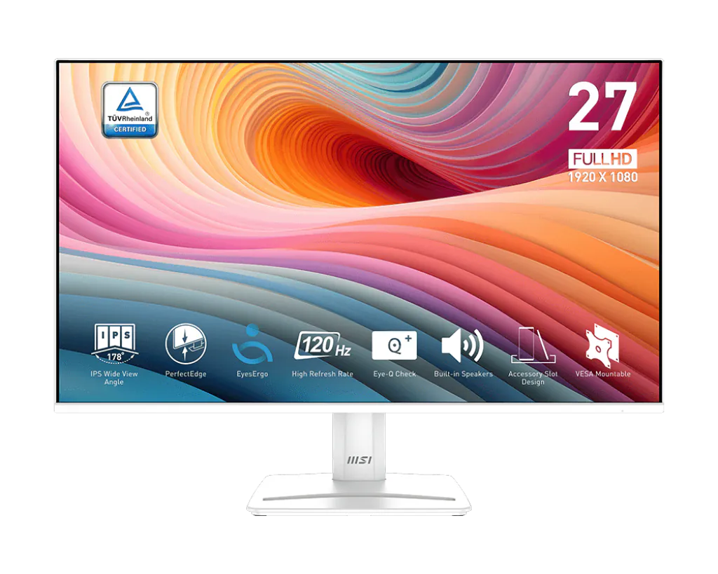 MSI | MSI PRO Series Monitor MP275W E2 27 IPS FHD 120Hz (MO-MP275EW/CE ...