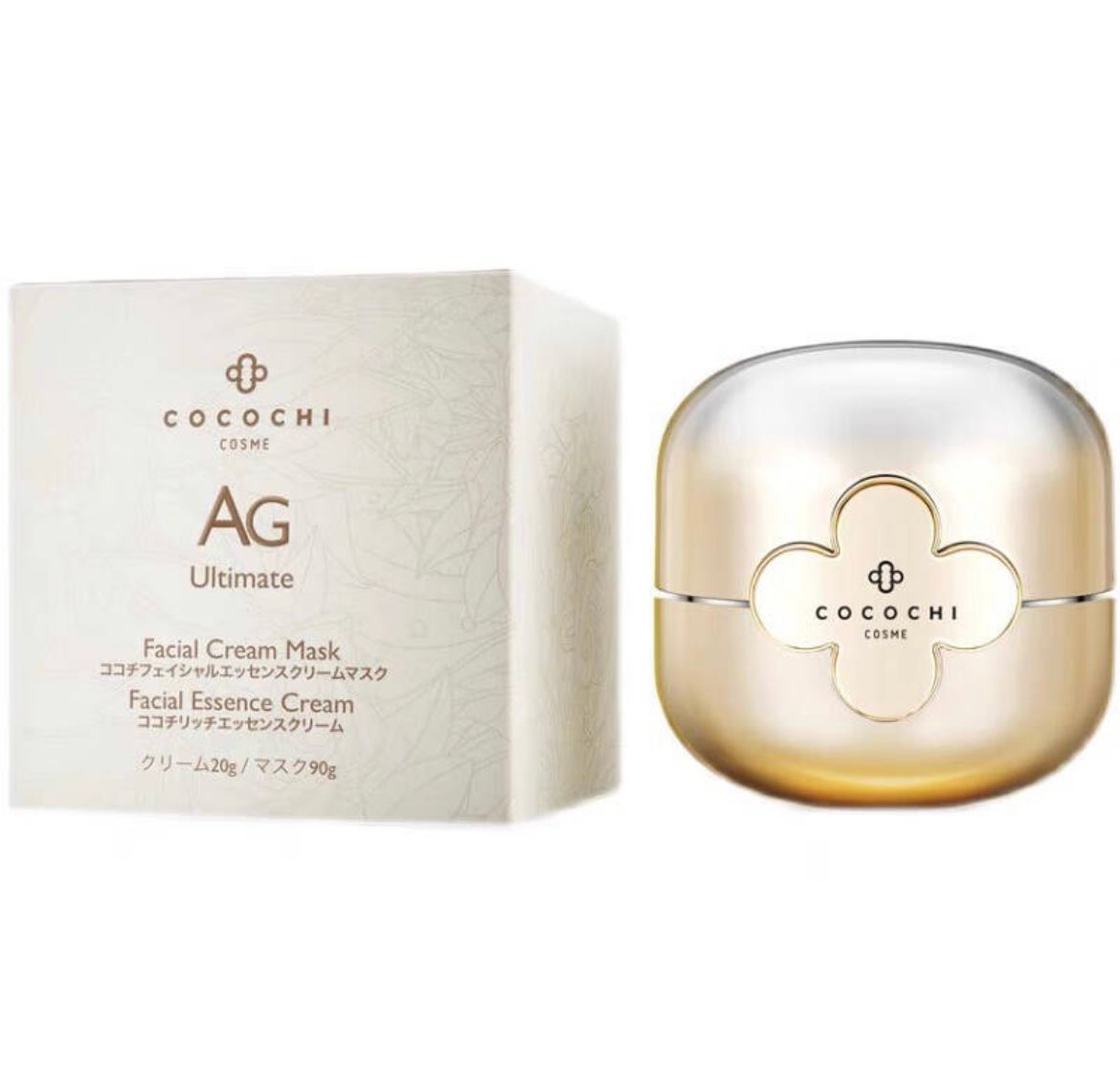 Cocochi | AG 抗糖小金罐 塗抹面膜 熬夜祛黃煥亮 抗糖乳霜20g+修復面膜90g 平行進口 | HKTVmall 香港最大網購平台