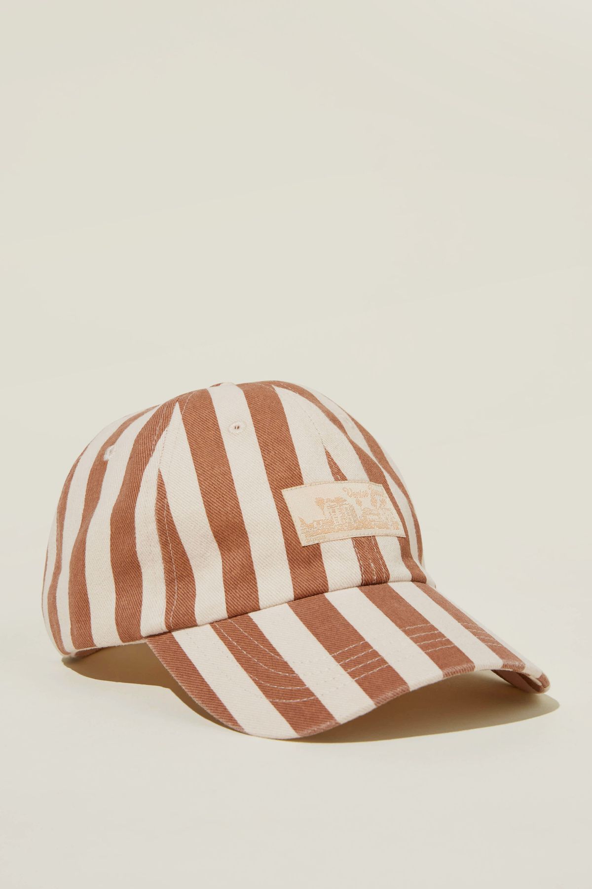 COTTON ON | Rubi - Classic Dad Cap - Venice beach/tan ecru stripe ...