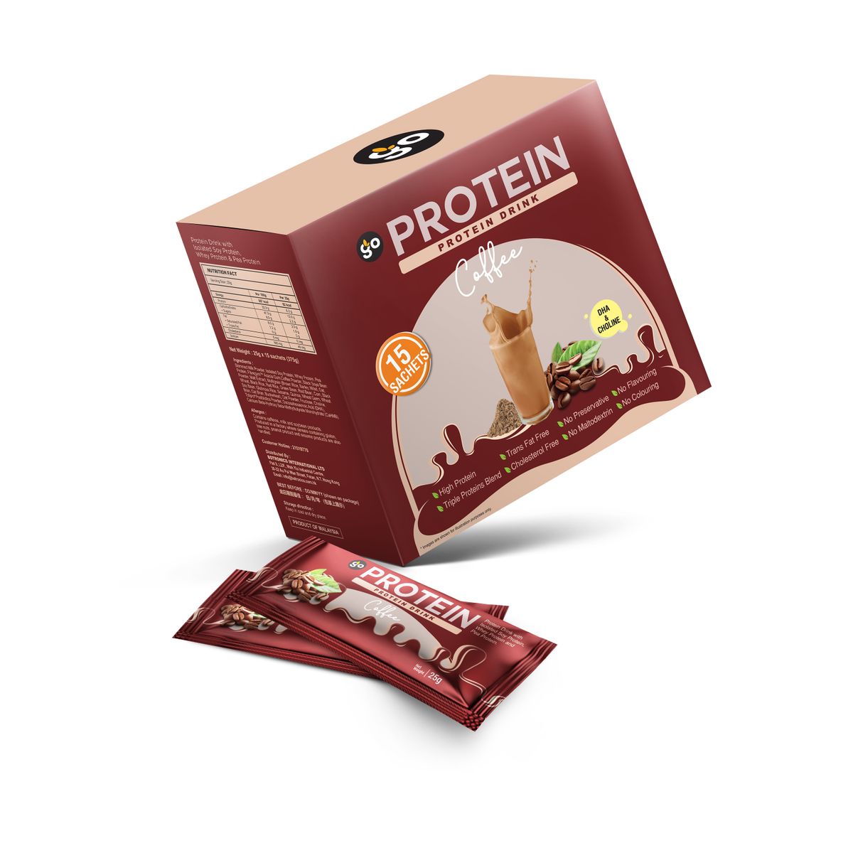 go PROTEIN | 咖啡味蛋白飲 | HKTVmall 香港最大網購平台