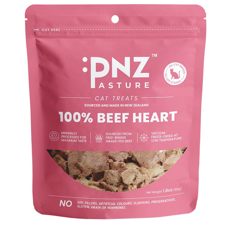 PNZ PASTURE | 貓凍乾 PNZ 牧埸滋味 凍乾牛心 50g #凍乾小食 #貓小食 #貓零食 (1003003) | HKTVmall The Largest HK Shopping ...