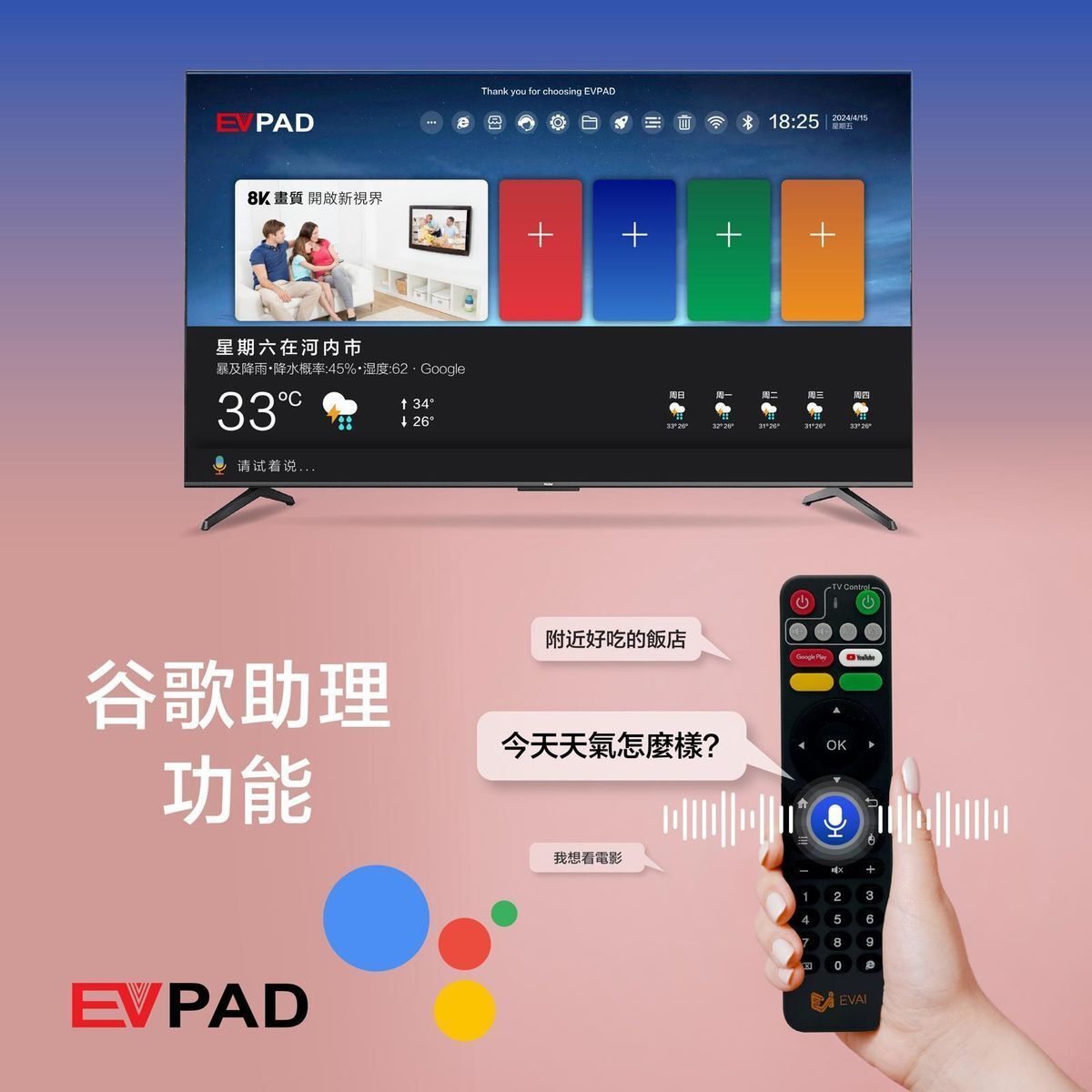 預售[直送到家 免運費 ]EVPAD易播盒子-11P第11代 | 網絡機頂盒 (4+64GB) | Android Box | WIFI 6 ...