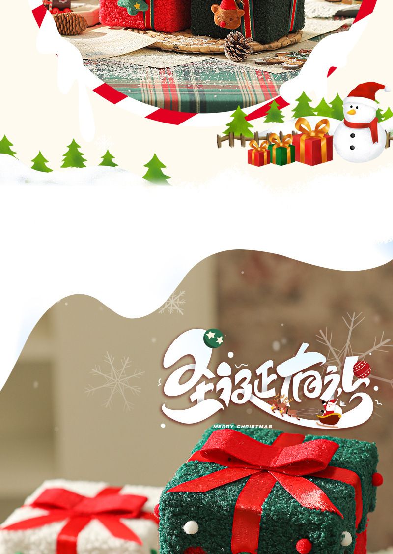 Shipped from Mainland | 【 Ribbon Style 】 Creative Christmas Apple ...