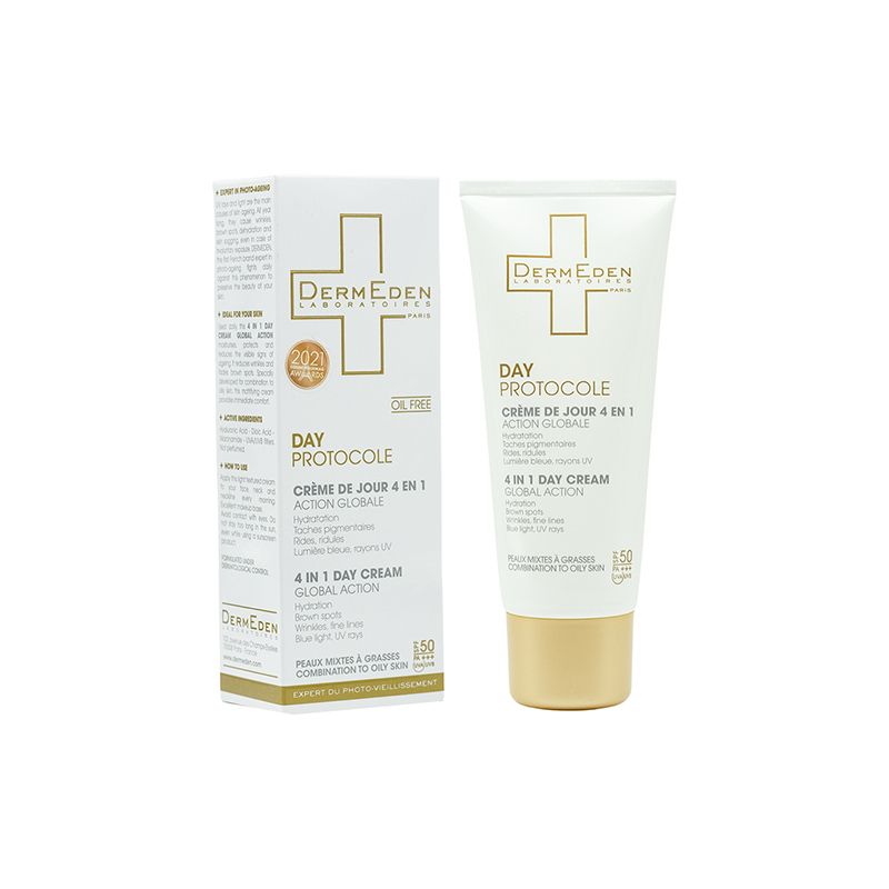 DERM EDEN | Dermeden SPF50 PA+++多效日霜 (混合及油性肌膚) 50毫升 | HKTVmall 香港最大網購平台