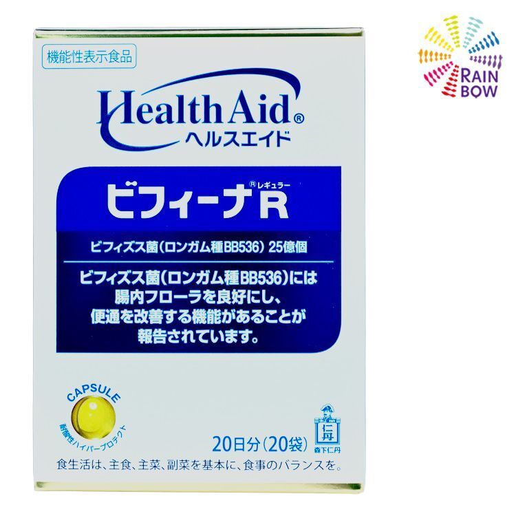 森下仁丹 | Jintan Health Aid Bifina R 25億晶球益生菌 [日本版] 20包 BBF:2027年1月底(31580 ...