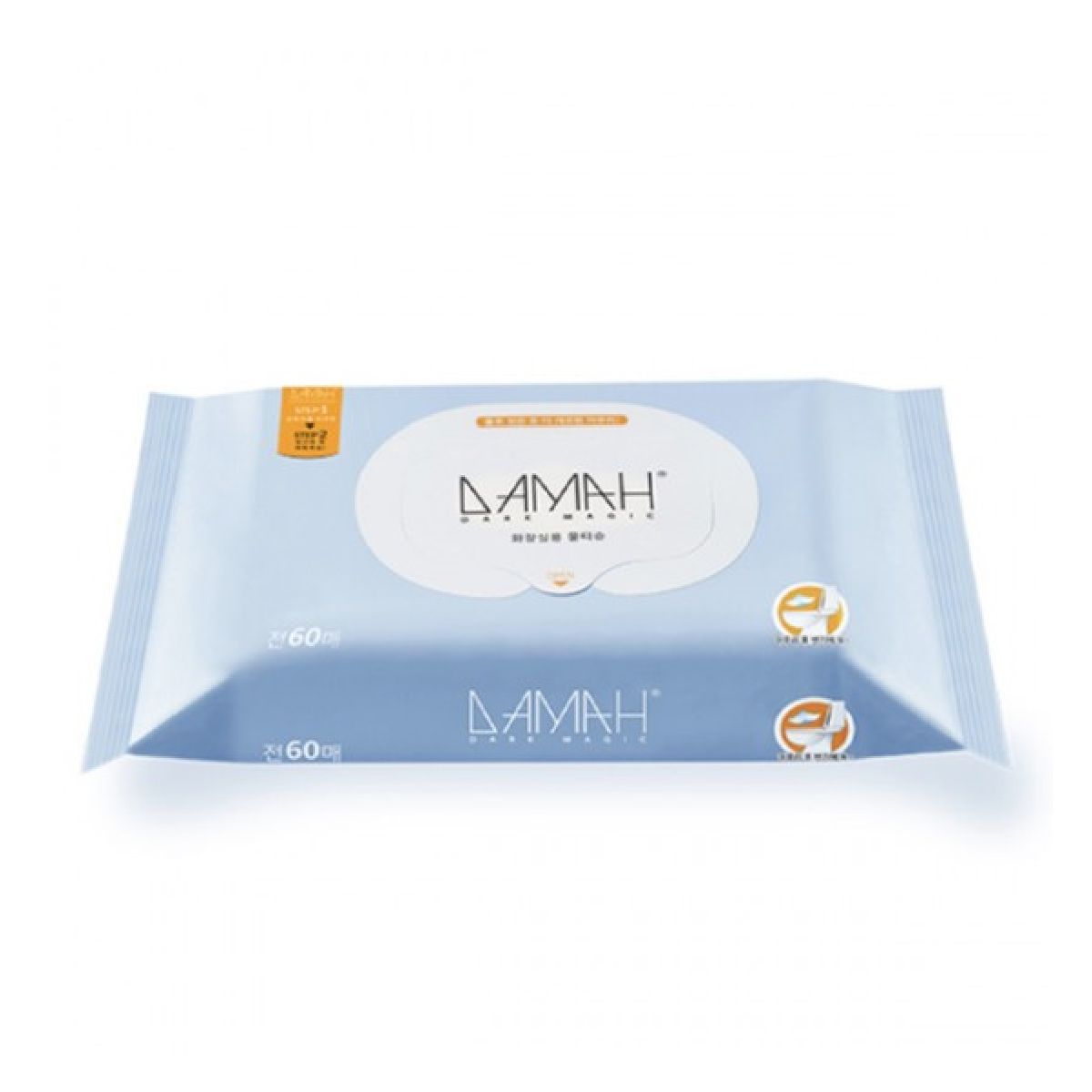 DAMAH | Korea Black Magic Wet Wipes (60pcs/pack) *Natural, Physical ...