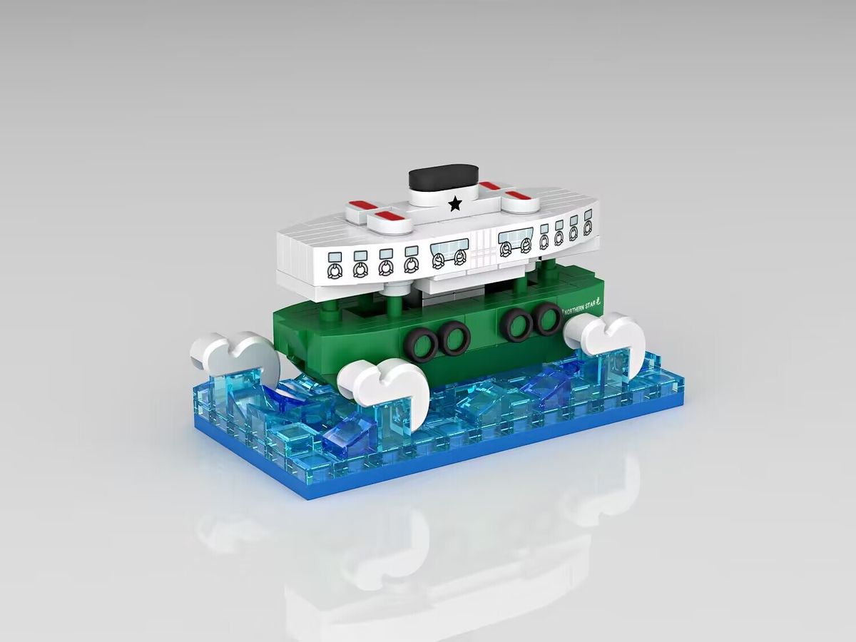 LOZ | Hong Kong Star Ferry Shaped Block Model Collectible Decoration ...
