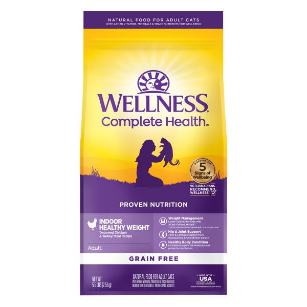 WELLNESS | Wellness Complete Health Adult Dry Cat Food for Indoor Cats ...