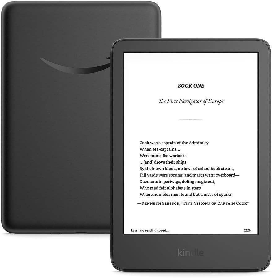 亞馬遜 | Kindle 2024 16GB | 黑色 | 11th Gen | 6 英寸 電子書閱讀器 | 廣告版 [平行進口 ...