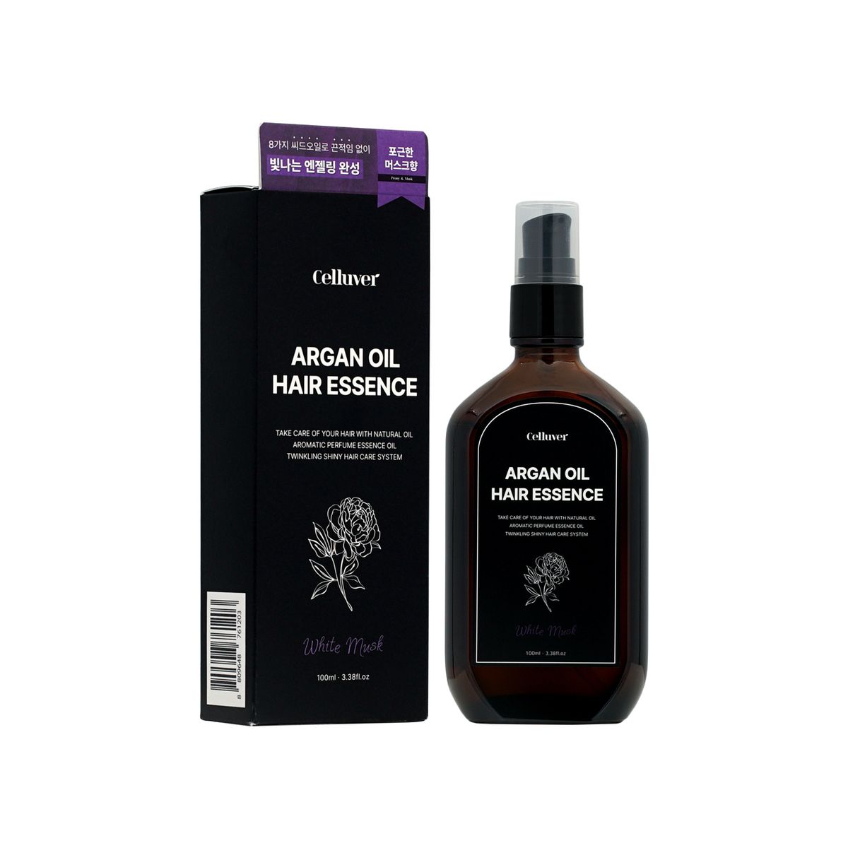 瑟路菲 | Celluver 韓方摩洛哥香氛護髮油 清新白麝香 100ml | HKTVmall 香港最大網購平台