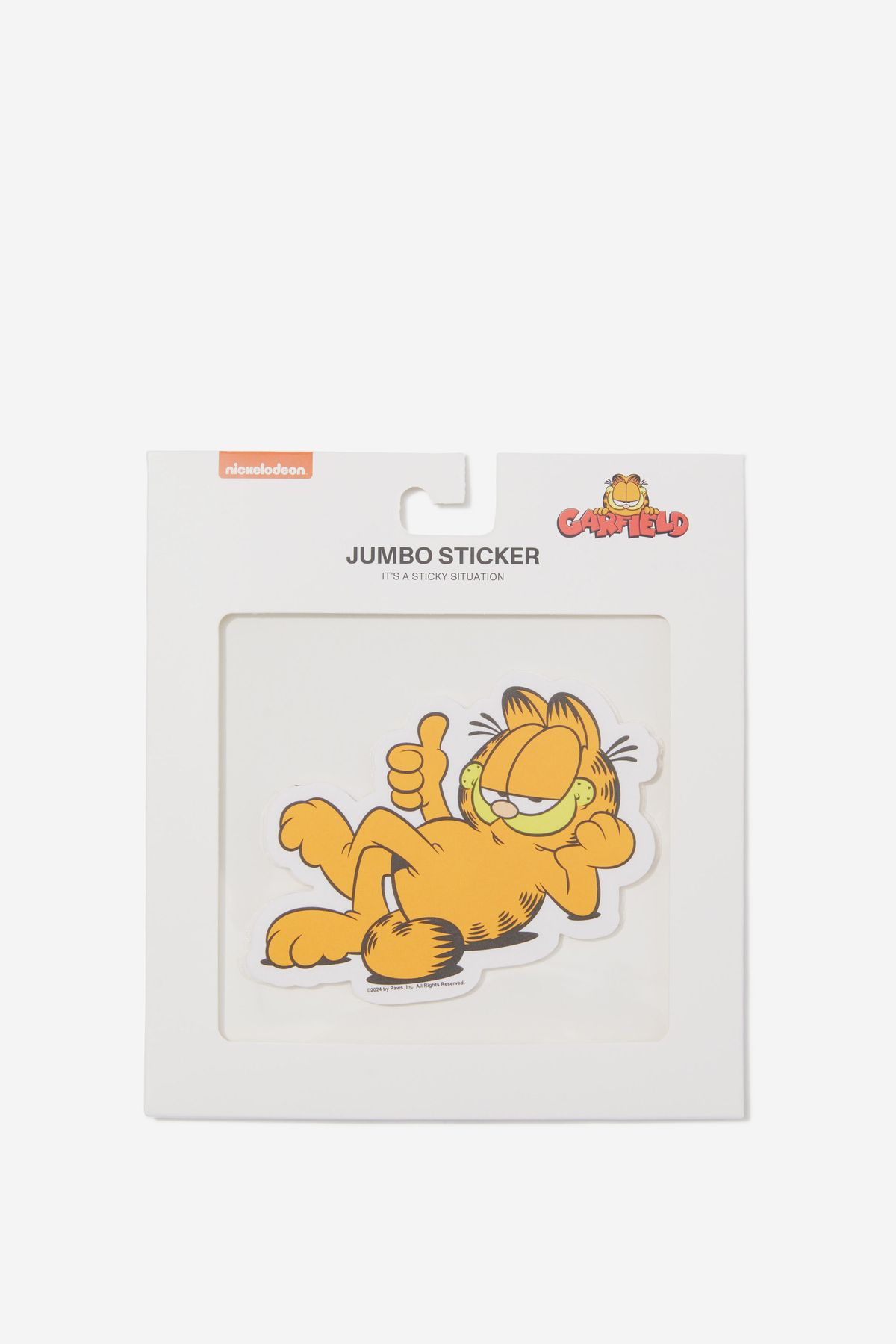 COTTON ON | Typo - Garfield Jumbo Sticker - Lcn gar garfield | HKTVmall ...