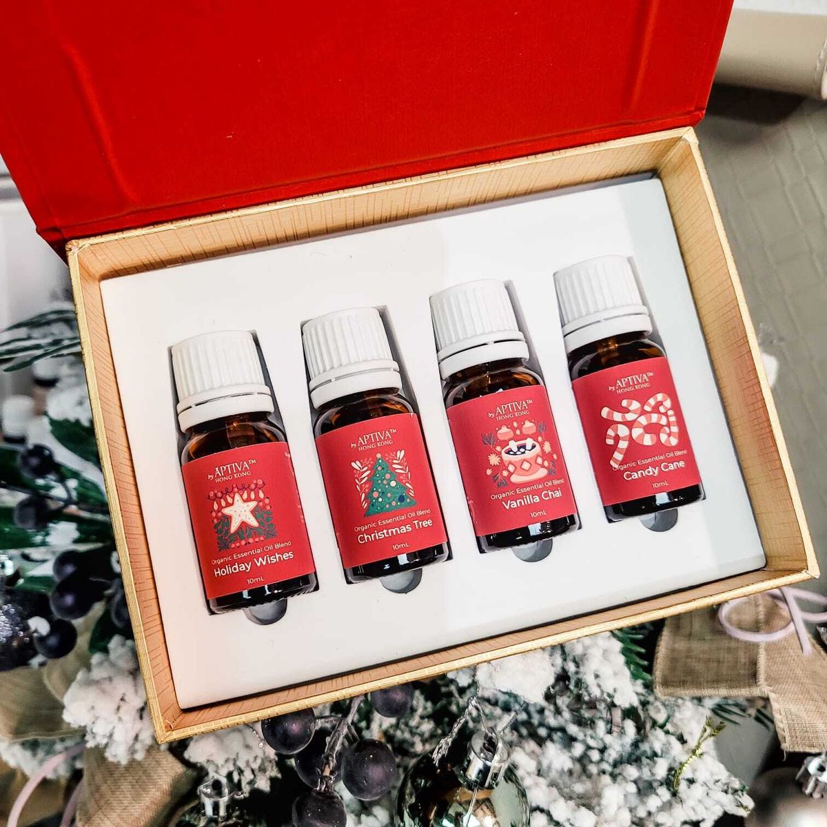 APTIVA | Christmas Cheers Holiday Essential Oil Blends Set | HKTVmall ...