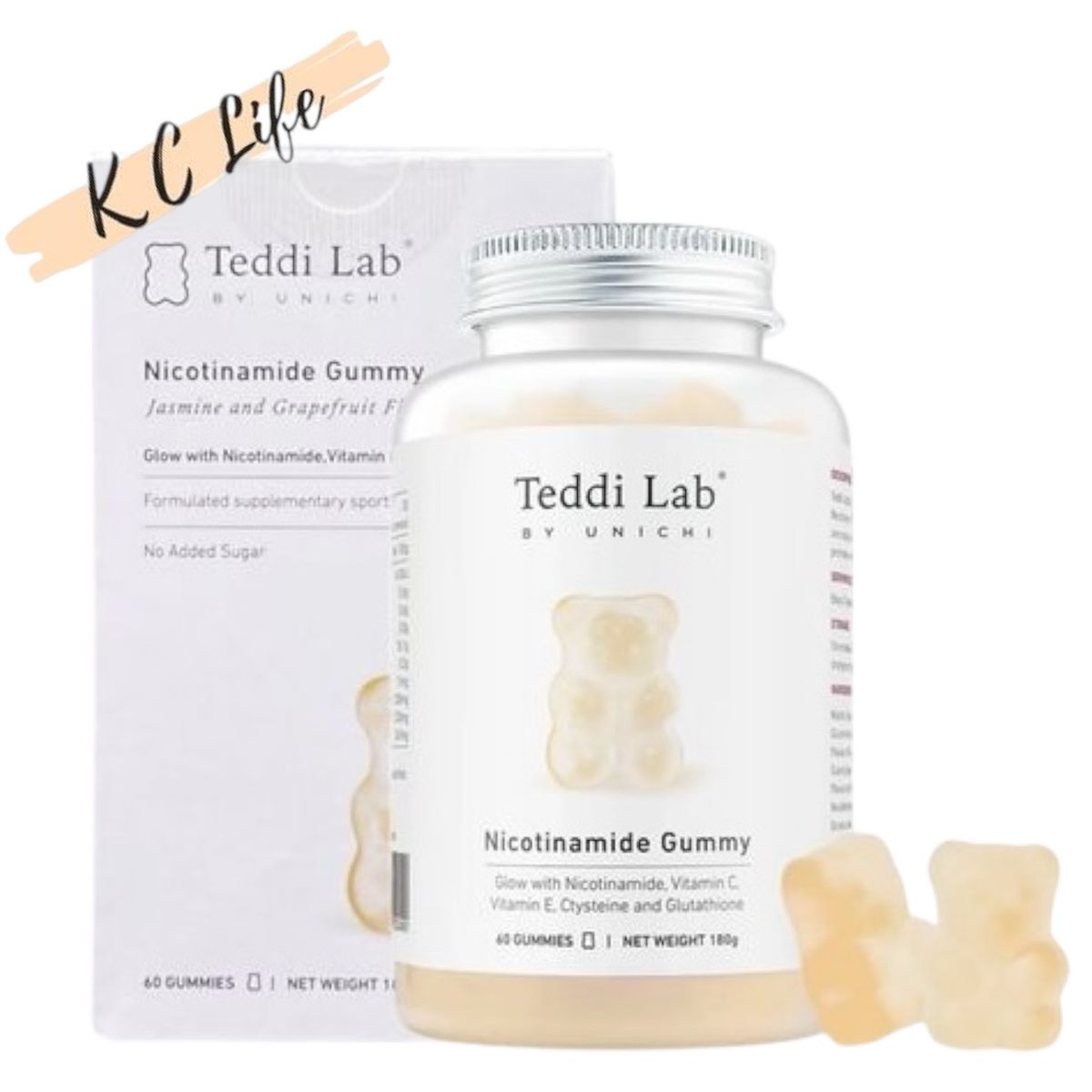 Unichi | TEDDI LAB - NICOTINAMIDE GUMMY 60 GUMMIES (Parallel Import ...