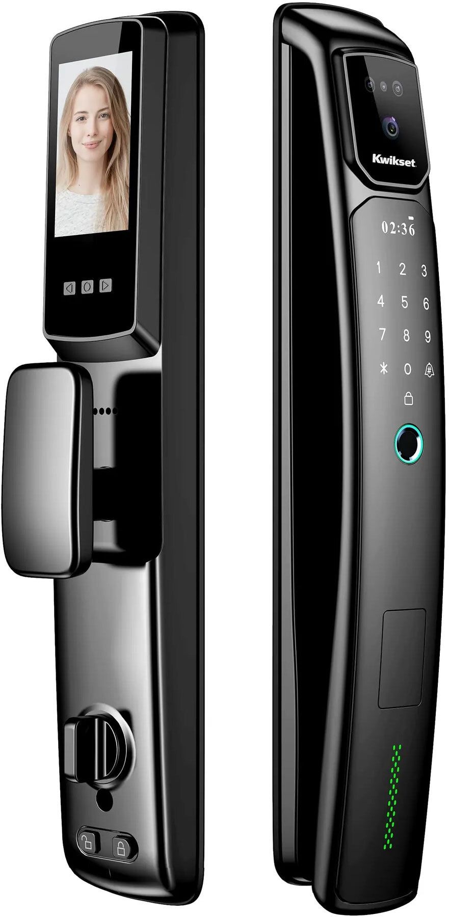 Kwikset | PF2-1BN81 PF2 Pro 八合一 人臉辨識全自動電子鎖 (有錄影功能) | HKTVmall 香港最大網購平台