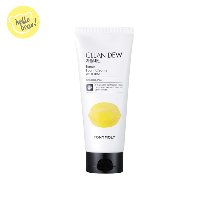 TONYMOLY | Clean Dew 檸檬美白潔面泡沫 180ml(平行進口) | HKTVmall 香港最大網購平台