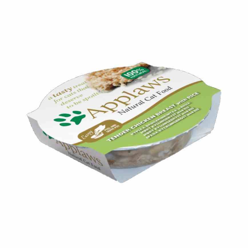 Applaws | Applaws 貓罐頭 Cat Pot 肉湯系列 雞胸及米 Chicken Breast with Rice 60g # ...